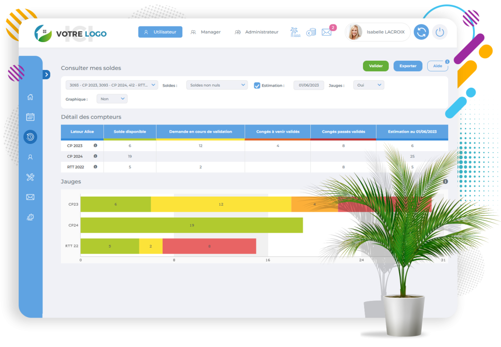 Leave & absences Management Software - e2Time.com