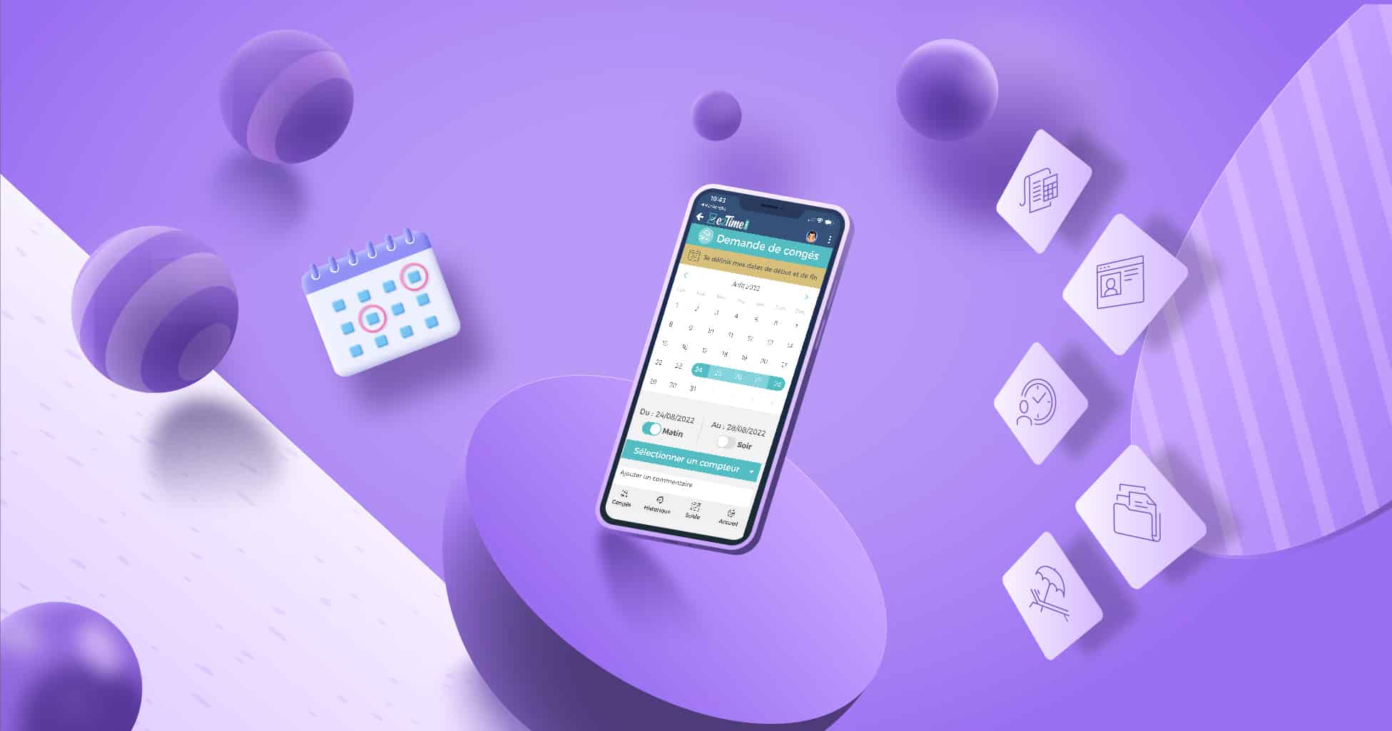 Vos RH à portée de main grâce à notre application mobile - e2Time.com